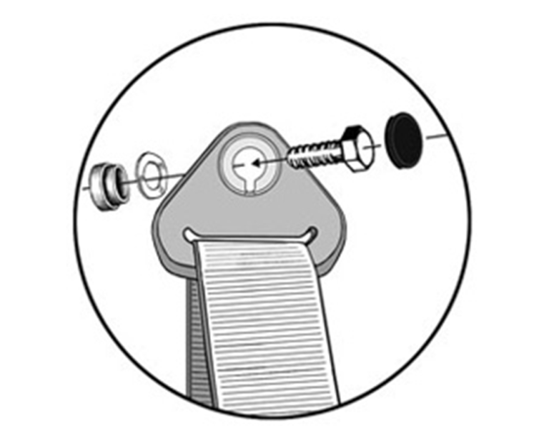 Vertical Retractor Fitting - Securon